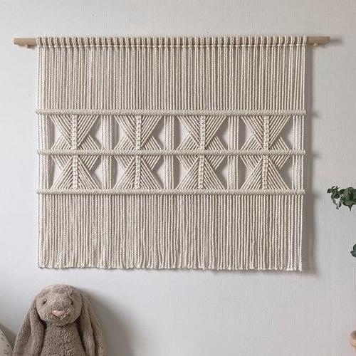 Jual makrame hiasan dinding/ macrame wallhangin / wall decor macrame ...