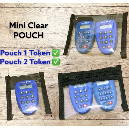 Jual Fawn'G Handmade - Mini Clear Pouch Token Key BCA , Mandiri dll ...