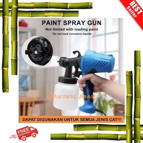 Jual MESIN KOMPRESOR CAT SEMPROT SPRAY GUN LISTRIK ELEKTRIK PORTABLE ...