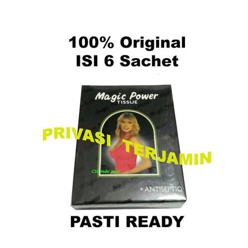 Jual Tisue Magic / Tissue Magic / Tisu Super Power Magic 1 kotak isi 6 ...