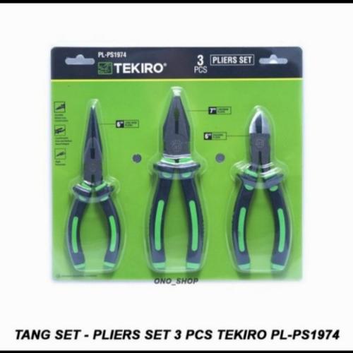 Jual tekiro tank set 3 set kombinasi 7inchi/potong 6inchi/lancip 6inchi ...