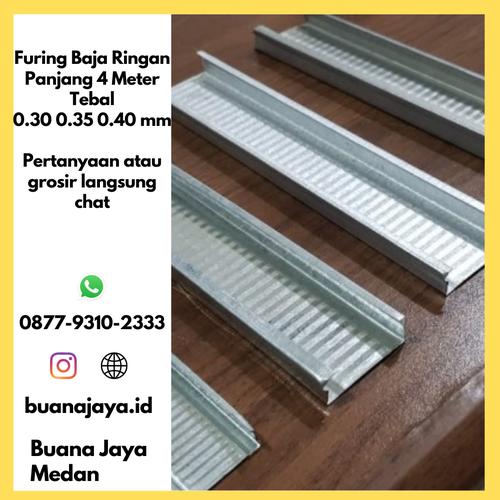 Jual Furing Furring Puring Baja Ringan Panjang 4m Tebal 0.30 0.35 0.40 ...