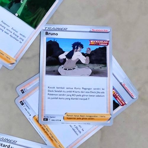 Jual Trainer Bruno - Pokemon TCG Indonesia set 8 - Kab. Tangerang ...