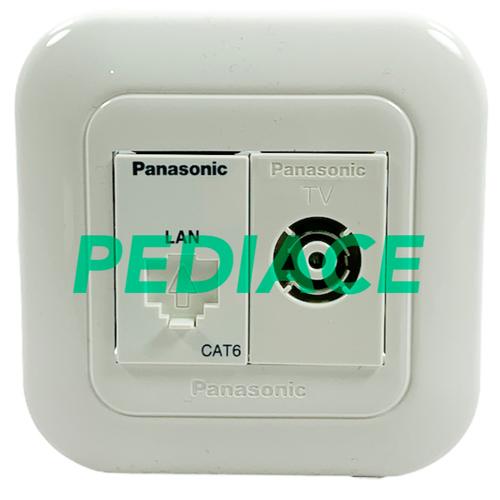 Jual Socket LAN Internet CAT6 Outlet WEJ24886 - Socket TV WEJ2501 ...