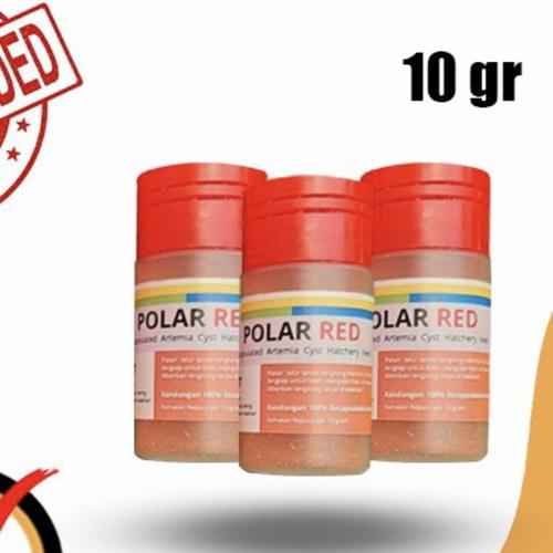 Jual Artemia POLAR RED tanpa cangkang 10gr pakan guppy cupang burayak ...