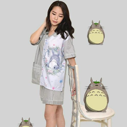 Jual Piyama Dewasa Katun TOTORO - M cel.pendek - Kota Surabaya ...