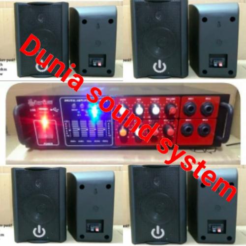 Jual paket soundsystem cafe aula pabrik 8 speaker crimson 4in - Jakarta ...