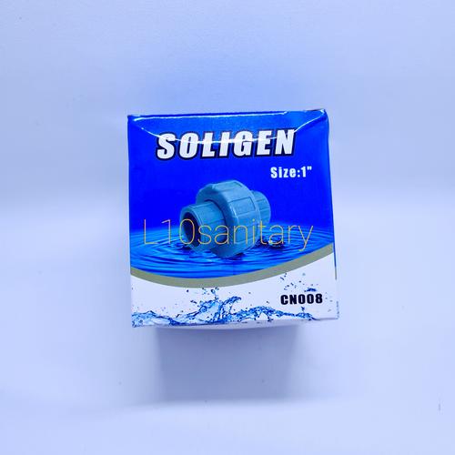 Jual Watermur PVC Soligen 1” Water Mur Pompa Plastik Polos Union 1 ...