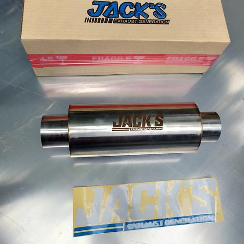 Jual Resonator Diesel Jack's Exhaust inlet 2,5 inch Original Jack's ...