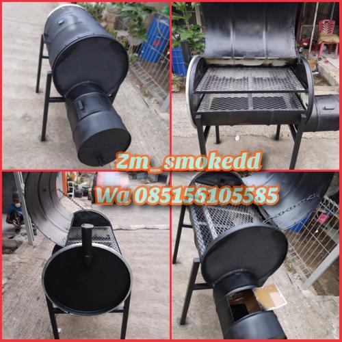 Jual Pit smoker grill bbq alat pengasapan panggang bakar CUSTOM Grill ...