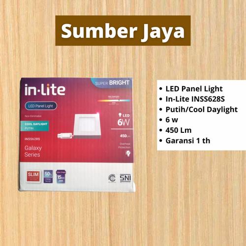 Jual Lampu LED Panel Light In-Lite INSS628S 6 watt - Kota Bekasi ...