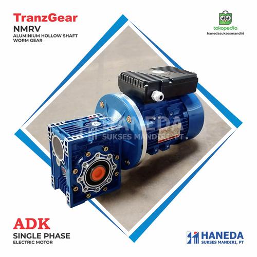 Jual Gearbox Set NMRV 063 CW 4P 0.75KW 1HP 1PHASE 1500RPM - 1:30 - Kota ...