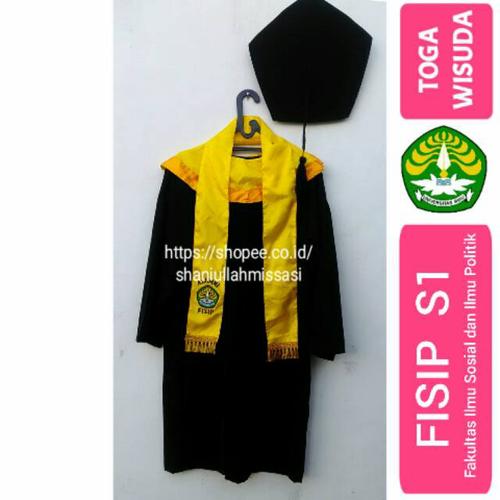 Jual Mughni FISIP S1 UNRI Toga Wisuda Universitas Riau Pekanbaru PKU ...