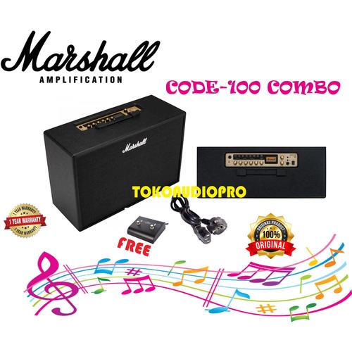 Jual Marshall CODE 100 100-watt 2x12" Digital Combo Amplifier Gitar ...