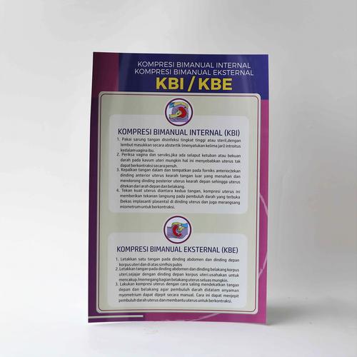 Jual Poster Kebidanan : KBI - KBE - Kab. Sleman - Syafana | Tokopedia