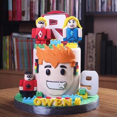 Jual Kue Ulang Tahun / Birthday cake Tema model ROBLOX - Jakarta Barat ...