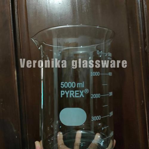 Jual Beaker Glass - Gelas Kimia 5000ml - 5000 ml Pyrex - Kota Bekasi ...