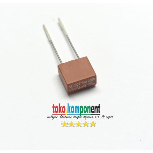 Jual NEW Fuse Mikro SG SCT T4A 250V micro fuse Sekering Kotak - Kota ...