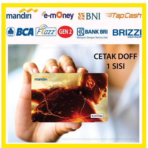 Jual BCA FLAZZ GEN 2 Terbaru Etoll BCA Gambar Superhero Flash - 1 SISI ...