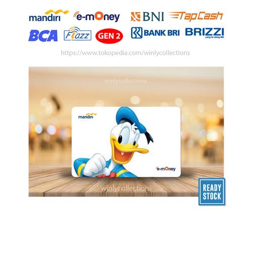Jual Emoney Etoll MANDIRI BRI BNI Anime Animasi Kartun Donald Duck -1 ...