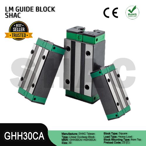 Promo GHH30CA/ HGH30CA Linear guide block - Original SHAC Taiwan - Kota Tangerang Selatan - SHAC ...
