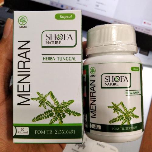 Jual Ekstrak meniran 60 Kapsul Herbal anti peradangan, nyeri sendi ...