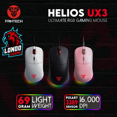 Jual Fantech UX3 / UX-3 Helios Lightweight Gaming Mouse RGB Garansi ...