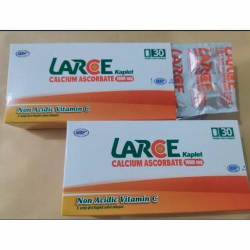 Jual LARCE tablet vitamin C 1000mg box isi 30 - Jakarta Pusat - Berkah ...