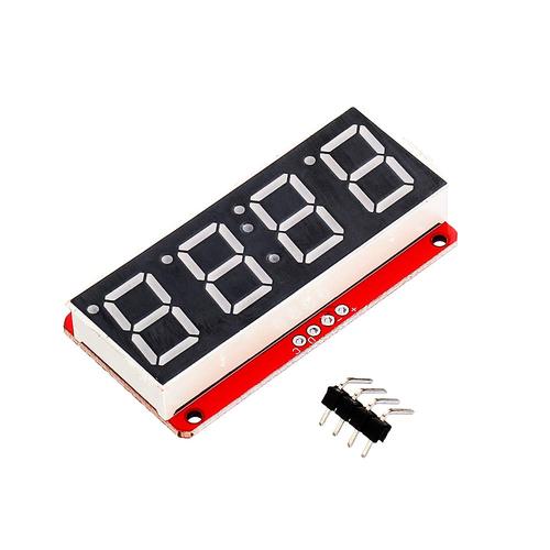 Jual 0.56" Inch 4 Digit 7 Segment Digital LED Tube Display HT16K33 I2C ...