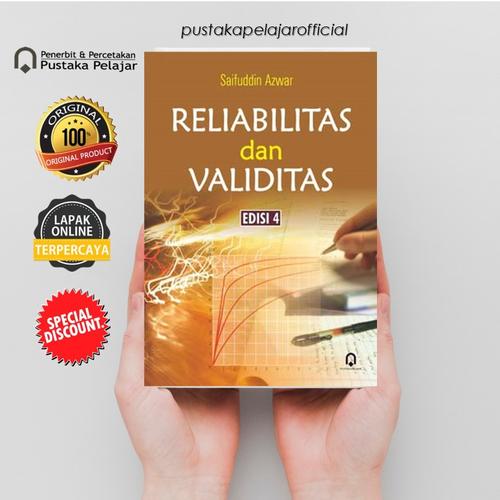 Jual BUKU RELIABILITAS DAN VALIDITAS / SAIFUDDIN AZWAR / PUSTAKA ...