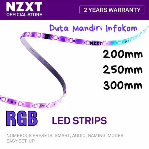 Jual NZXT RGB LED Lighting Strip 200mm I 250mm I 300mm - Extention Led ...