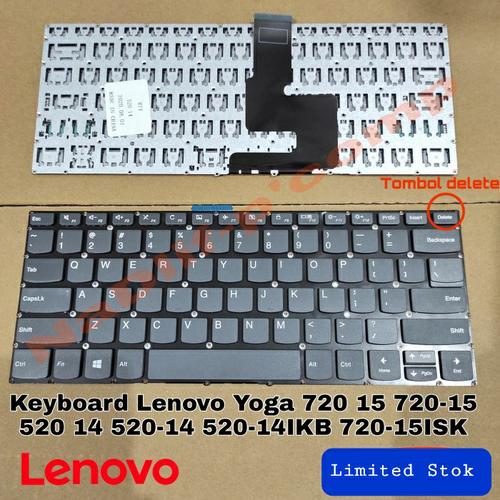 Jual KEYBOARD LENOVO YOGA 520-14 520-14ISK 520-14IKB 720-15IKB DELETE ...