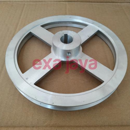 Jual Pulley puli A1 - 7 inch as 12 14 15 16 17 18 19 20 22 24 25 mm ...