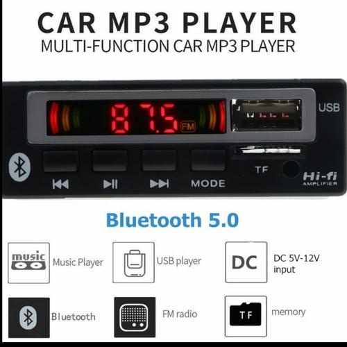 Jual Modul Kit Digital Player MP3 Bluetooth / USB / TF / Stereo FM ...