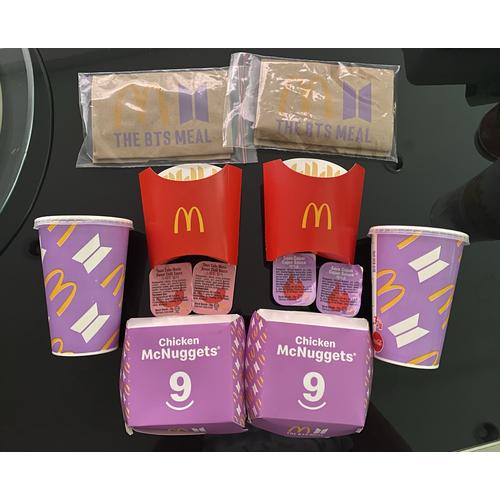 Jual BTS MEAL MCD Packaging only 2 set lengkap - Jakarta Utara - And's ...