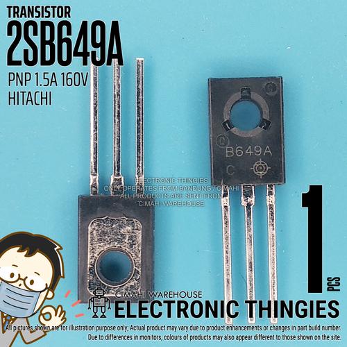 Jual 2SB649A TO126 HITACHI TRANSISTOR 2SB649 B649 - Kota Cimahi ...