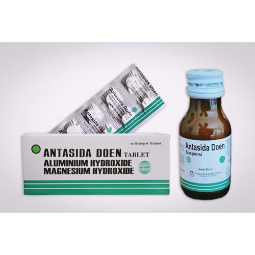 Jual ANTASIDA SIRUP/ ANTASIDA DOEN TABLET (Produksi Pabrik Random ...