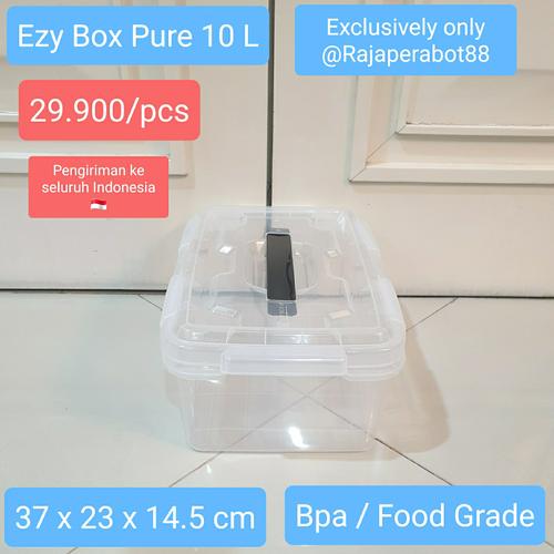 Jual CONTAINER BOX / KOTAK PENYIMPANAN EZY CB 10 L BENING/PURE ...
