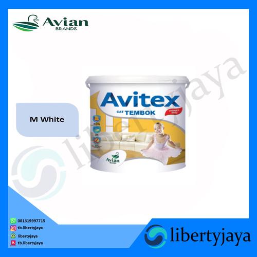Jual 1kg MW Metro White Avitex Cat Tembok Interior AVIAN PAINT ...