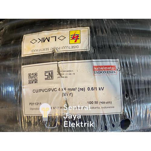 Jual KABEL NYY / TUFUR 4X6mm 4X6 mm / METER METERAN POTONGAN 4BESAR - KABEL METAL - Jakarta ...