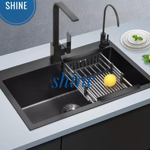 Jual Kitchen Sink Black 6045/Bak Cuci Piring Hitam 6045/Kitchen Sink ...