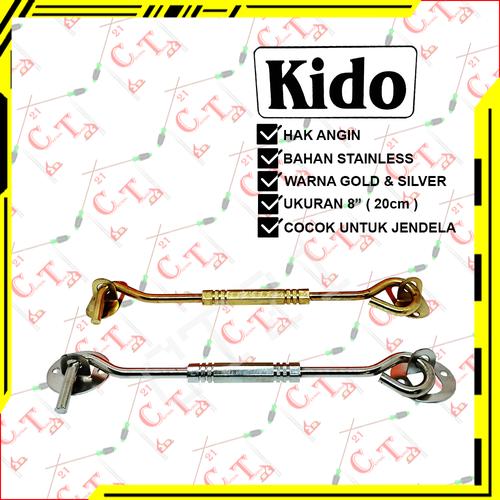 Jual Hak Angin - Cantelan Jendela - Penahan Jendela Kido 8 Inch - Gold ...