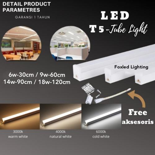 Jual LED TL TUBE 6 Watt/30CM - 3000k - Jakarta Barat - FOXLED Lighting ...
