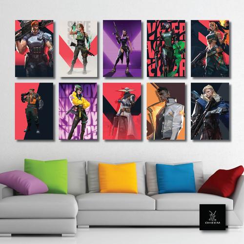 Jual HIASAN DINDING GAME VALORANT SOLO | DEKORASI HIASAN DINDING WALL ...