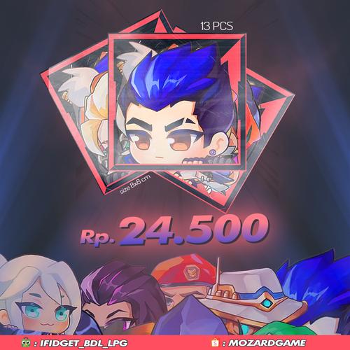 Jual STICKER VALORANT - Chibi [13 agent] - Kab. Tangerang - Mozardgames ...