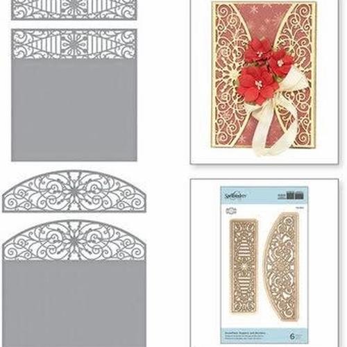 Jual Spellbinders Snowflake toppers and borders dies - Kota Bandung ...