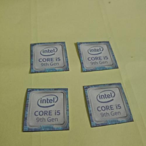 Jual Stiker biasa OEM logo intel core i5 inside 9th gen 1,8x1,8cm ...