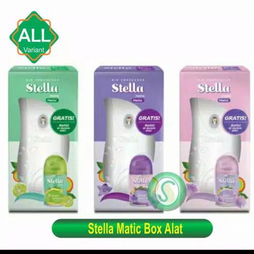 Jual Pengharum Ruangan Otomatis Stella Matic Box Alat - Hijau - Kota ...