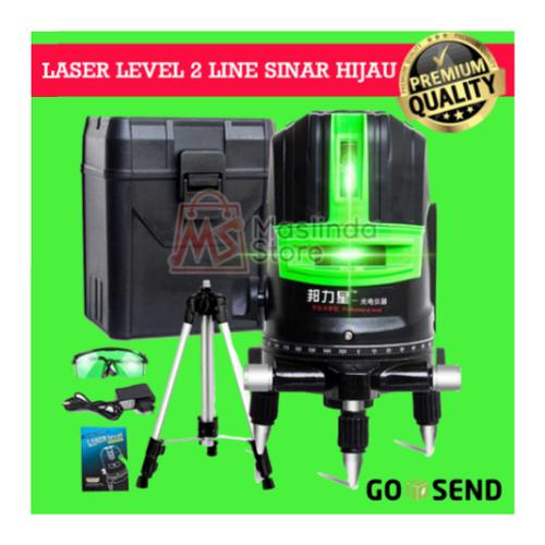 Jual LASER LEVEL 2 Line leveling laser Levels 2 garis warna hijau ...