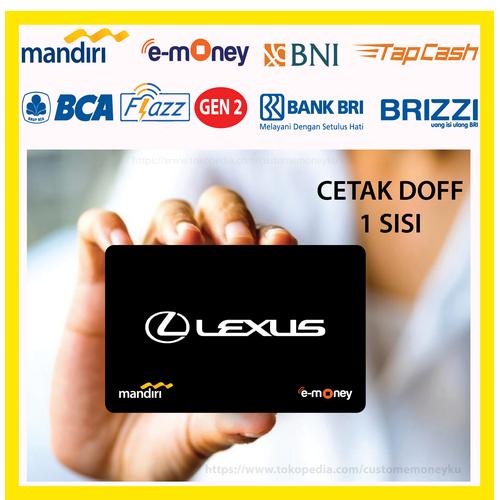 Jual BCA FLAZZ GEN 2 Terbaru Etoll BCA Logo Merek Lexus - 1 SISI - BCA ...